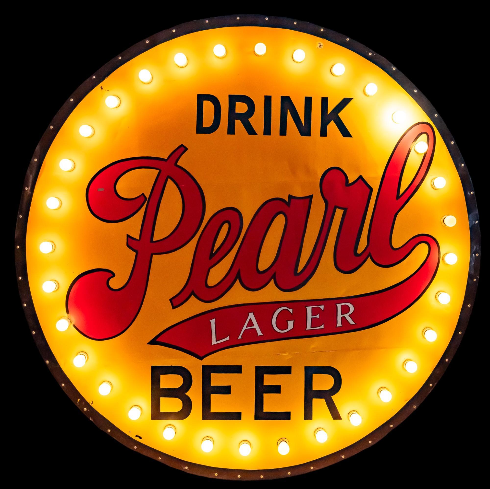 Large Pearl Beer Fantasy Sign | Vogt Auction