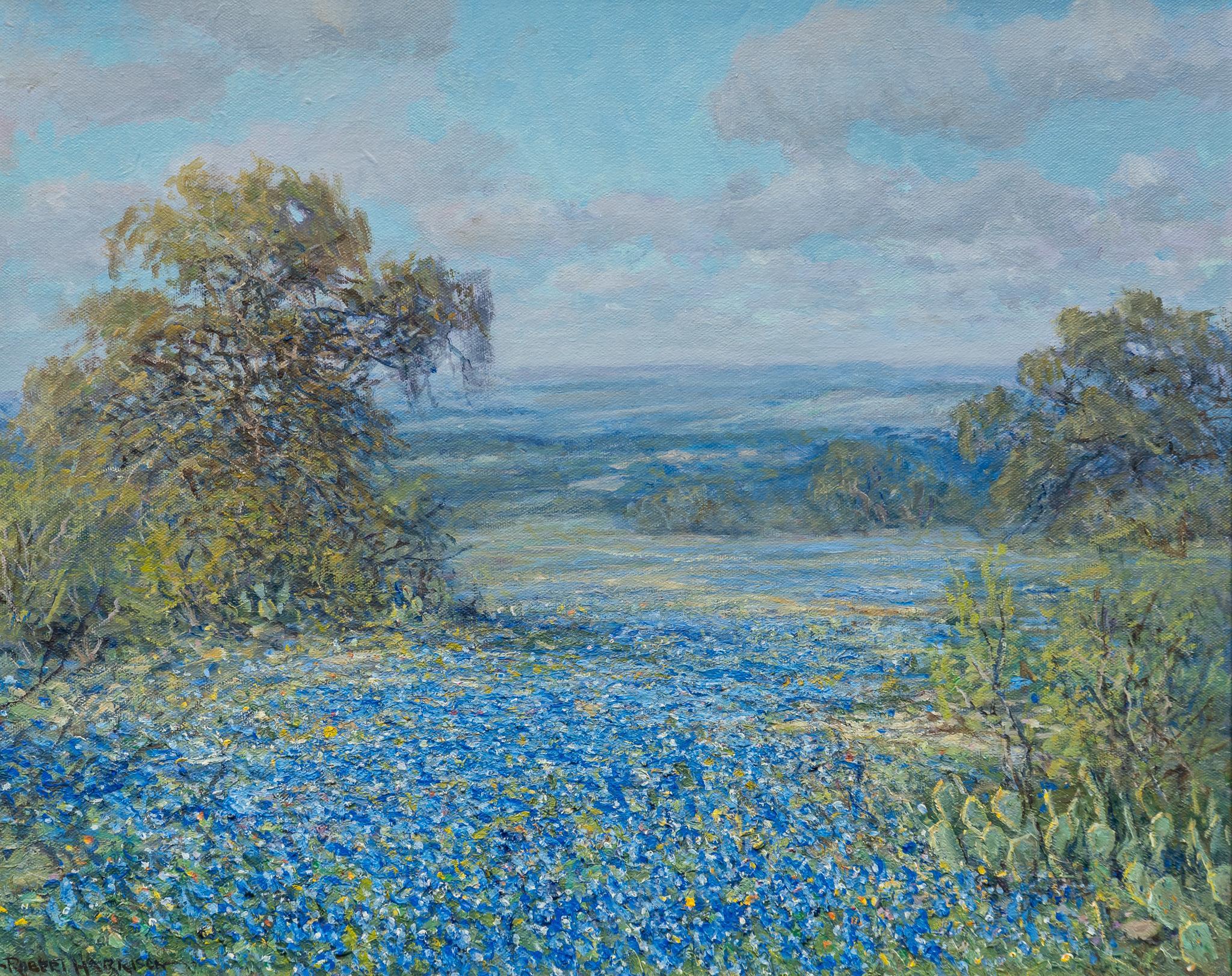 Robert Harrison, "Bluebonnets Near Wimberley" | Vogt Auction