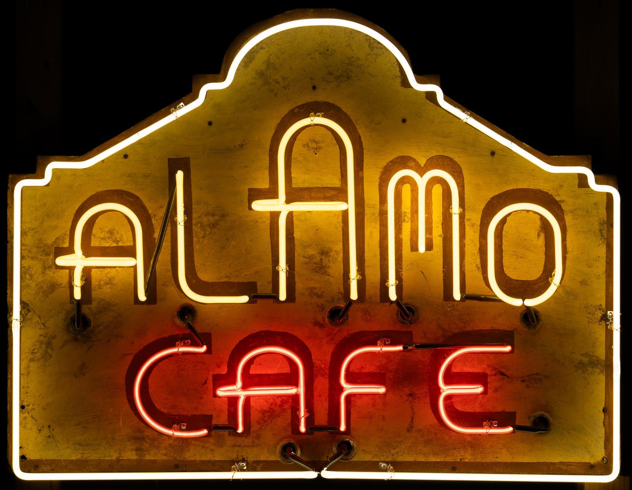 Alamo Cafe Neon Sign | Vogt Auction