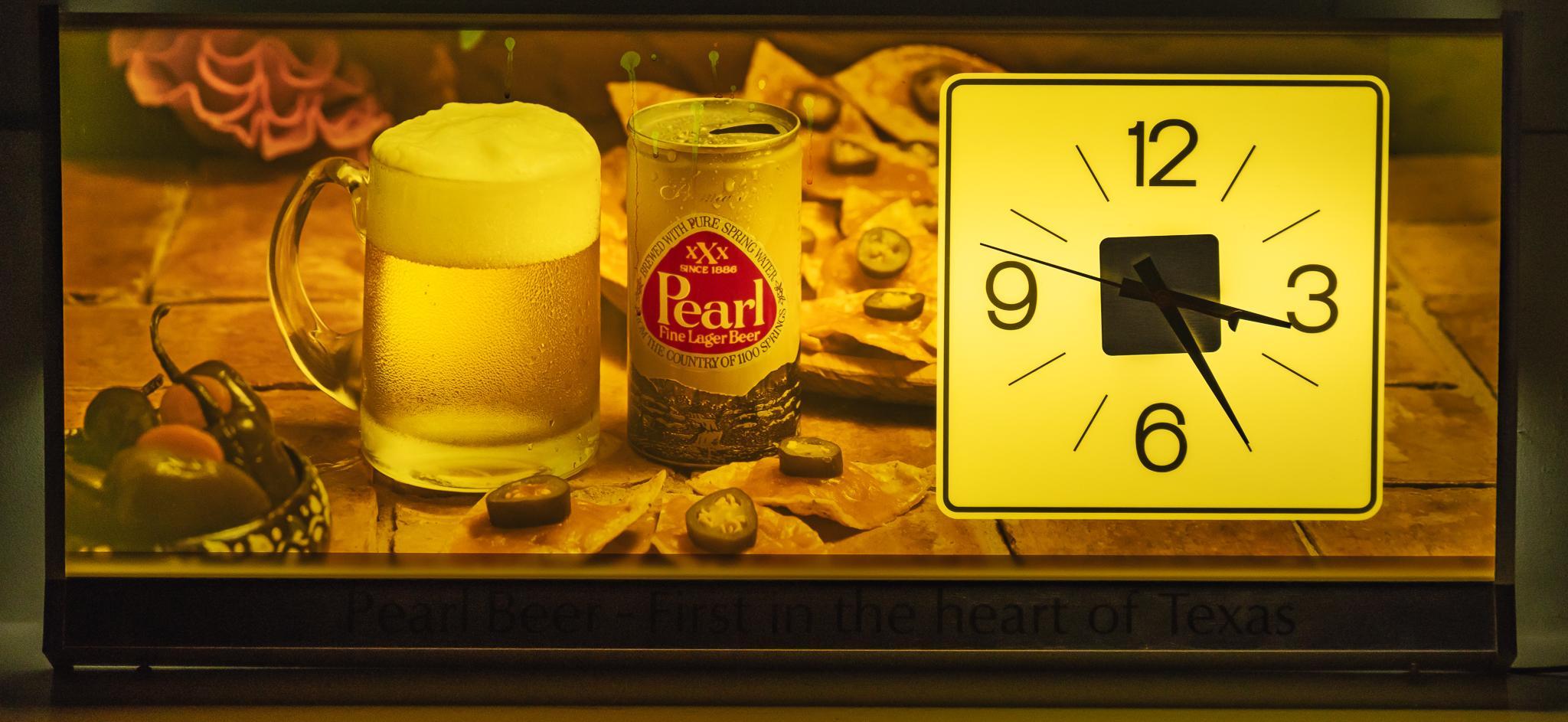 1975 Pearl Beer Clock | Vogt Auction