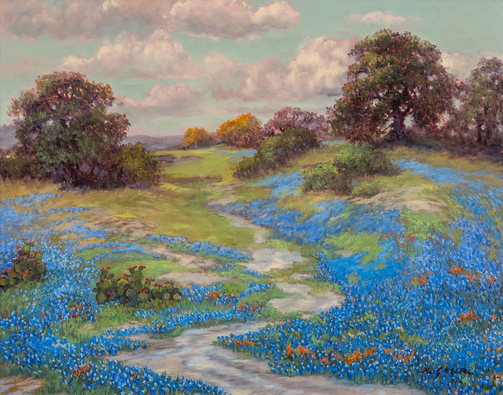 Ruth Greer, "Last April, Chappel Hill" | Vogt Auction