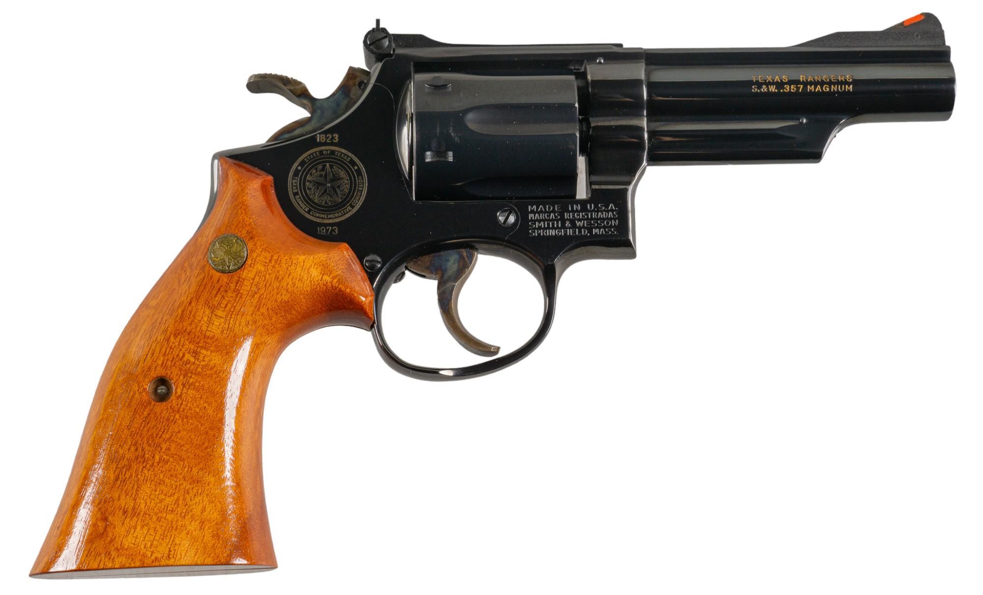 Cased Texas Ranger Smith & Wesson 19-3 357 MAG Revolver | Vogt Auction