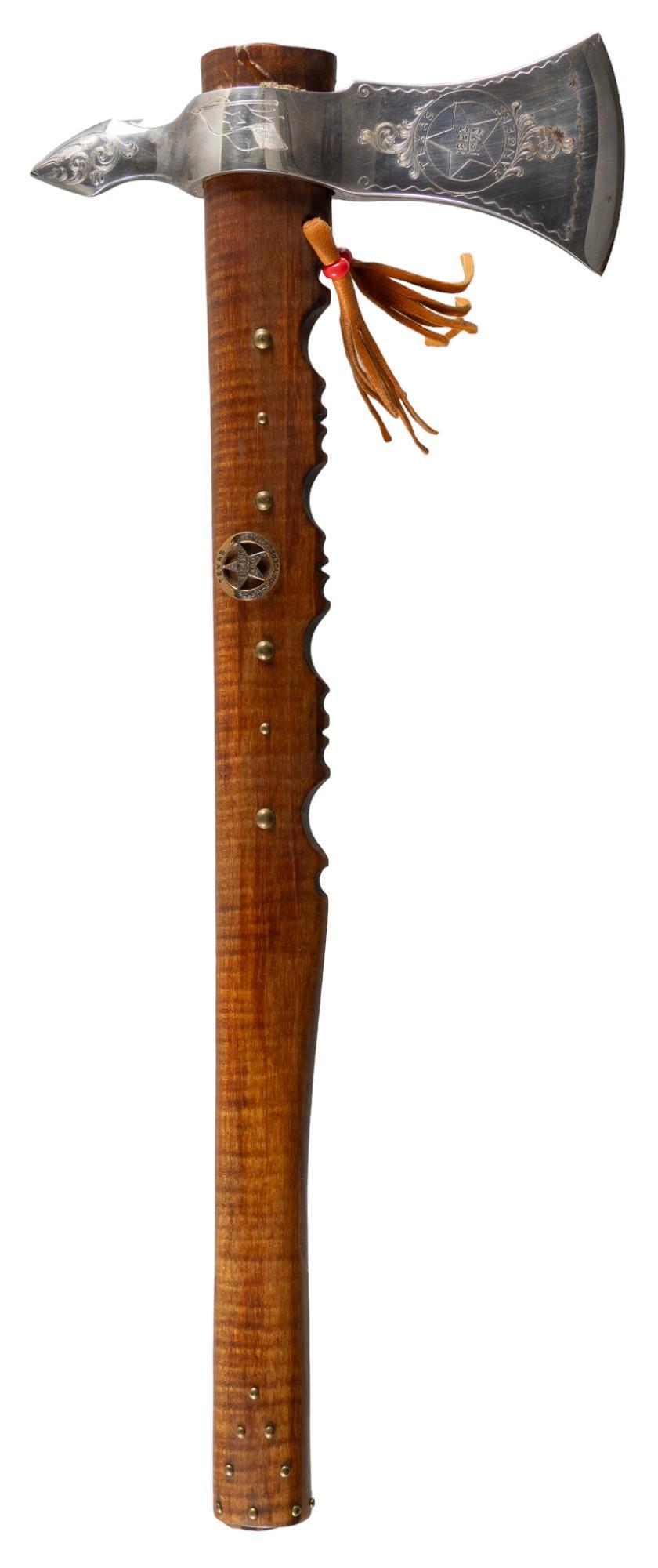 R.W. Wilson Texas Ranger Commemorative Tomahawk | Vogt Auction