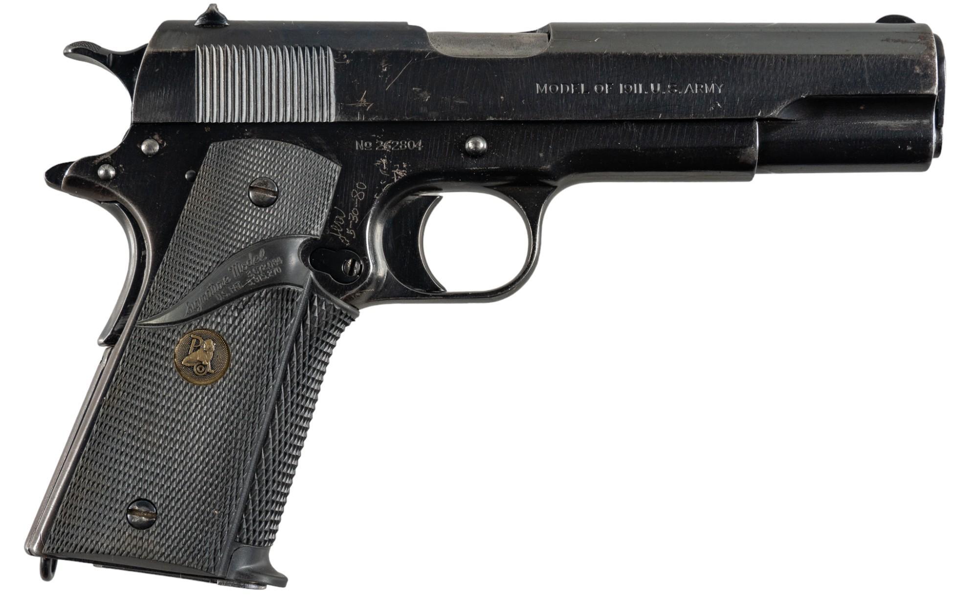 WWI U.S. Colt Model 1911 45 ACP Semi Auto Pistol | Vogt Auction