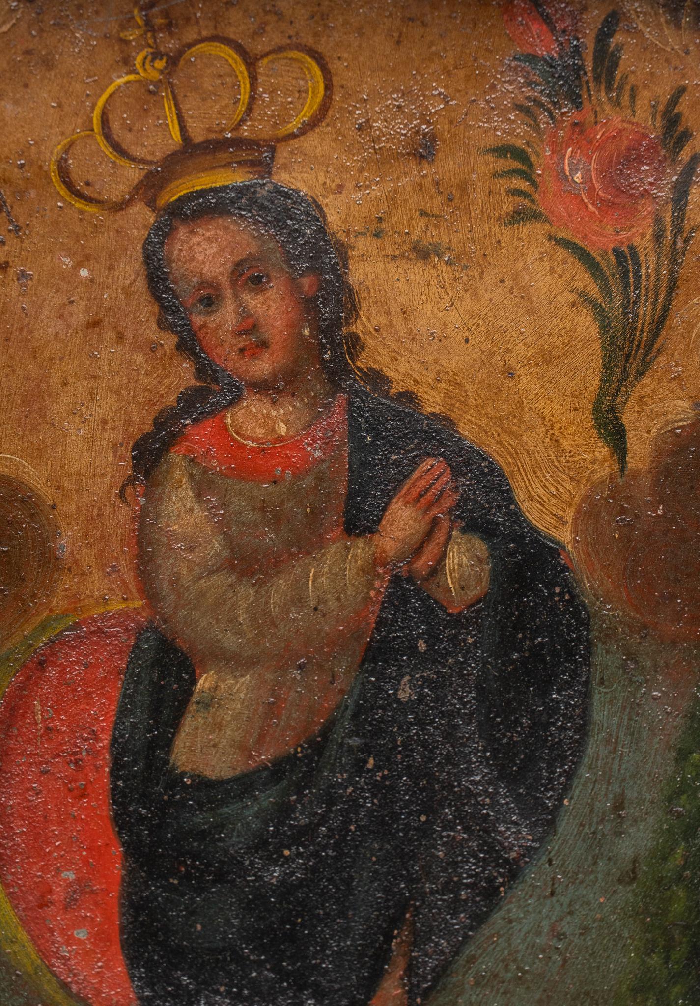 Retablo, Virgin Mary | Vogt Auction
