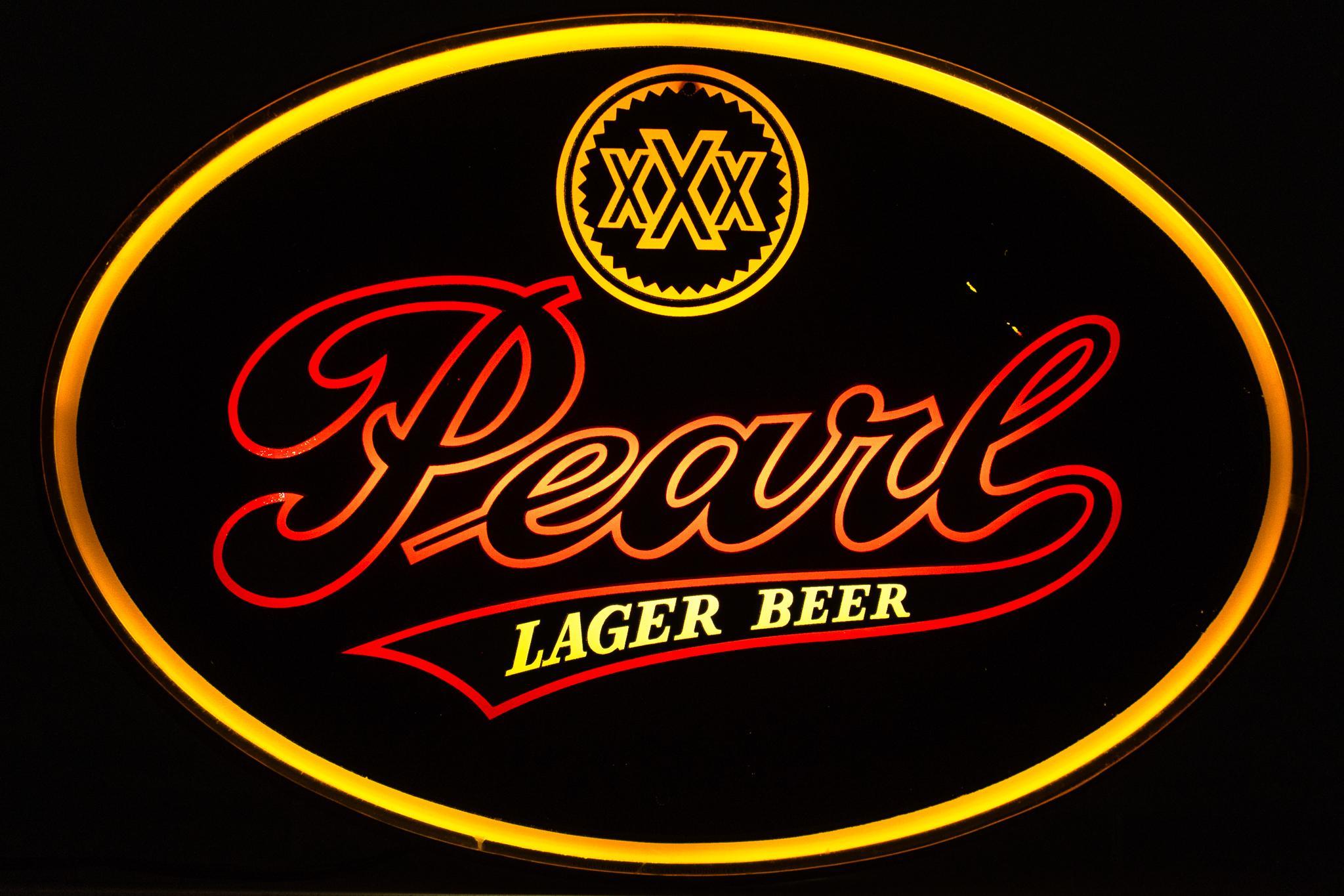 Pearl Beer Light Up Advertising Sign | Vogt Auction