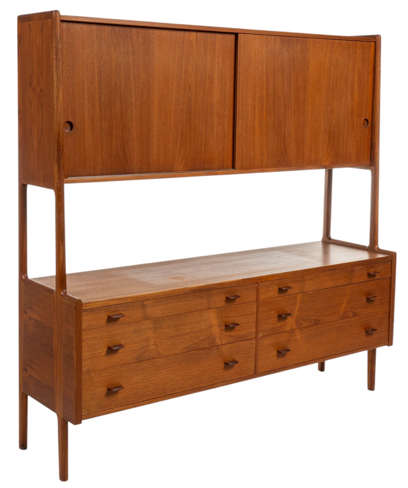 Hans Wegner for Mobler Teak Double Decker Cabinet | Vogt Auction