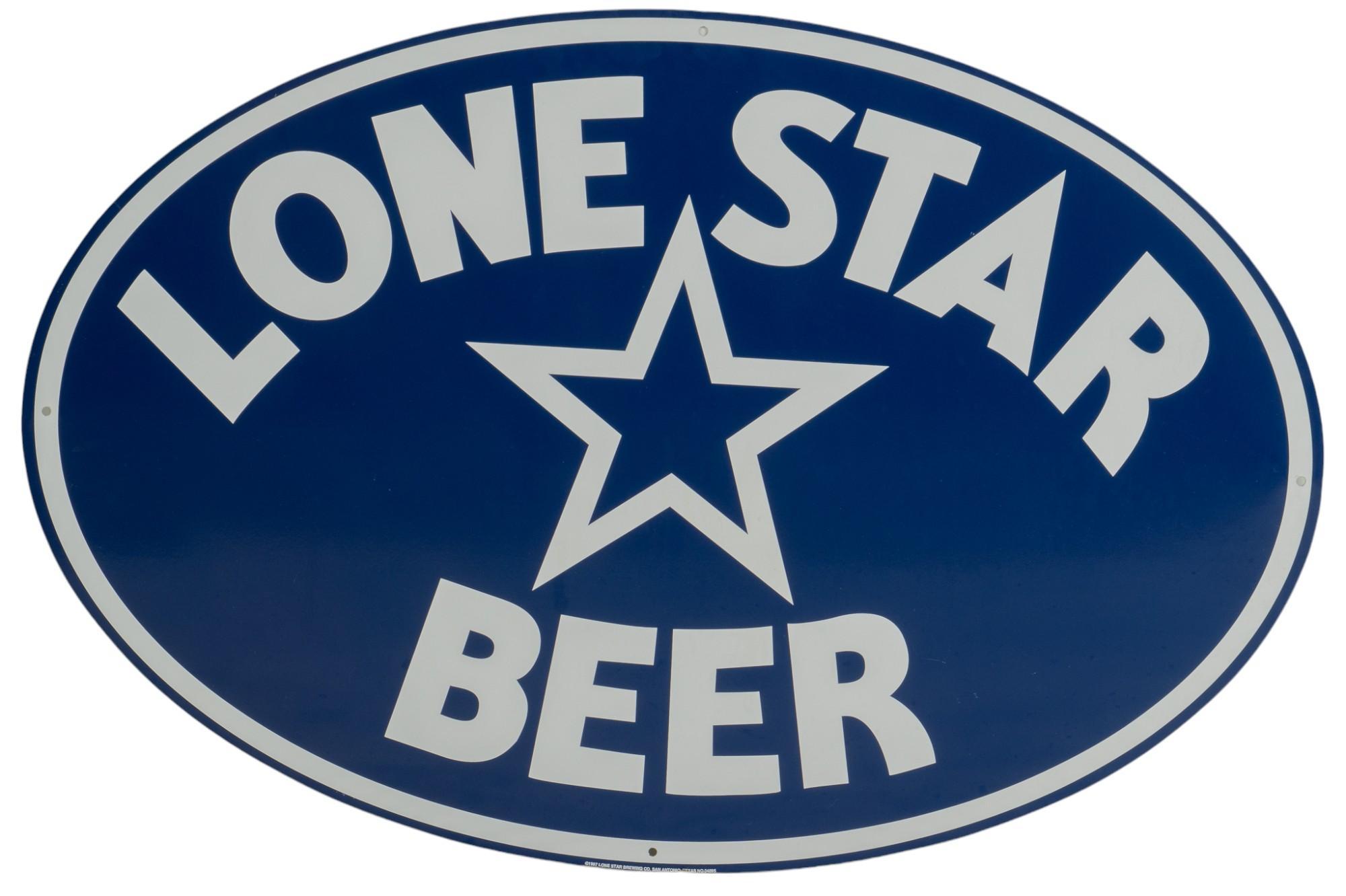 Lone Star Beer Sign | Vogt Auction