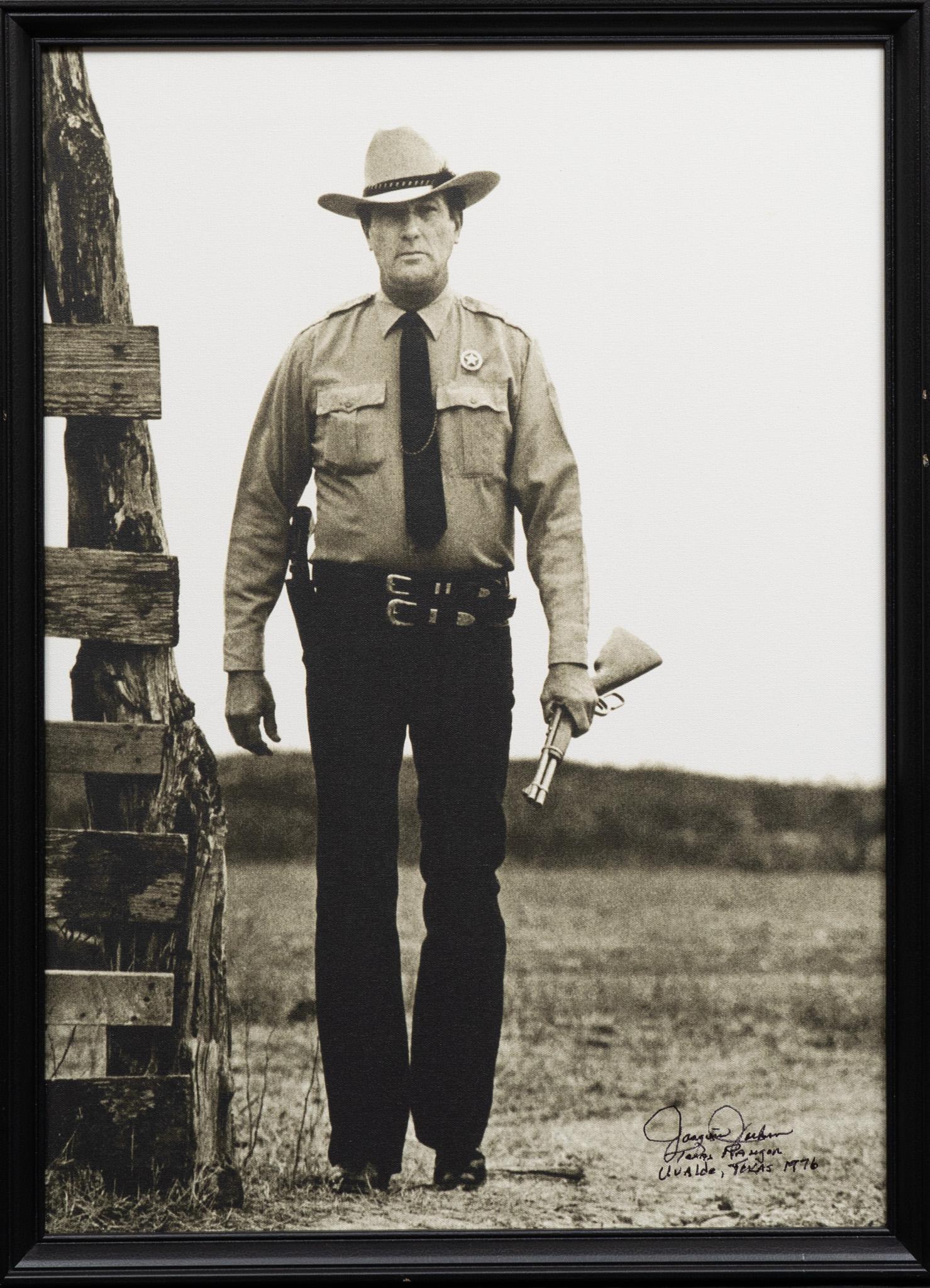 "Walkin' Tall" Signed Texas Ranger Photograph | Vogt Auction