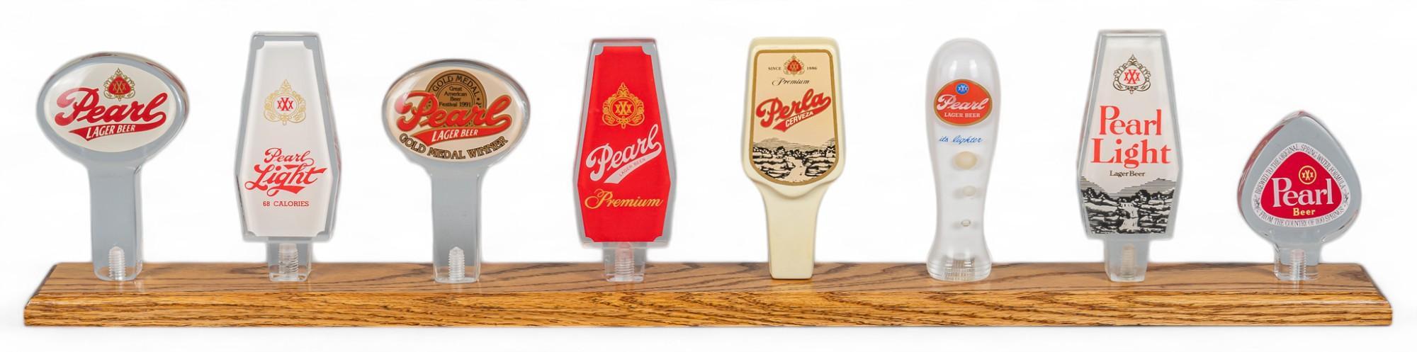 Pearl Beer Tap Handle Display Stand | Vogt Auction