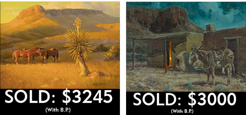 Texas Artist: Wayne Baize | Vogt Auction