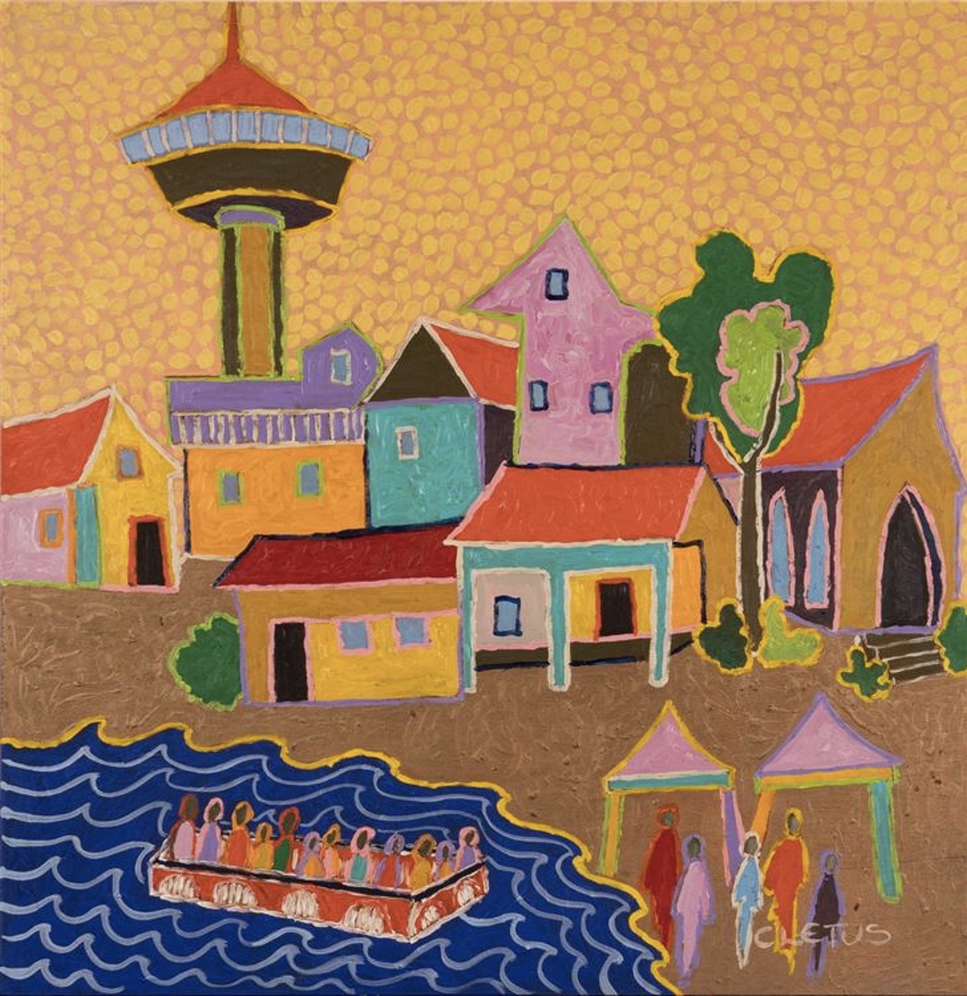 Texas Artist: Brother Cletus Behlmann | Vogt Auction