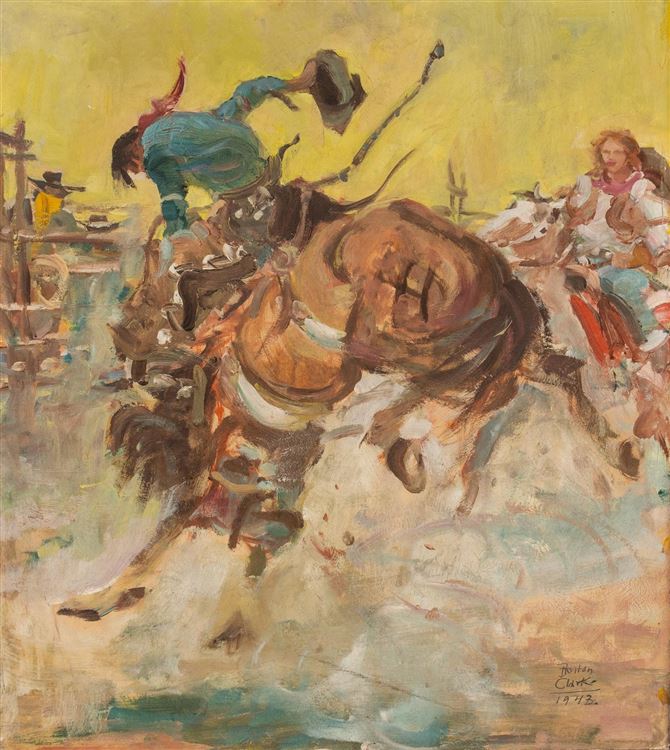 Western Artist: Benton Henderson Clark | Vogt Auction