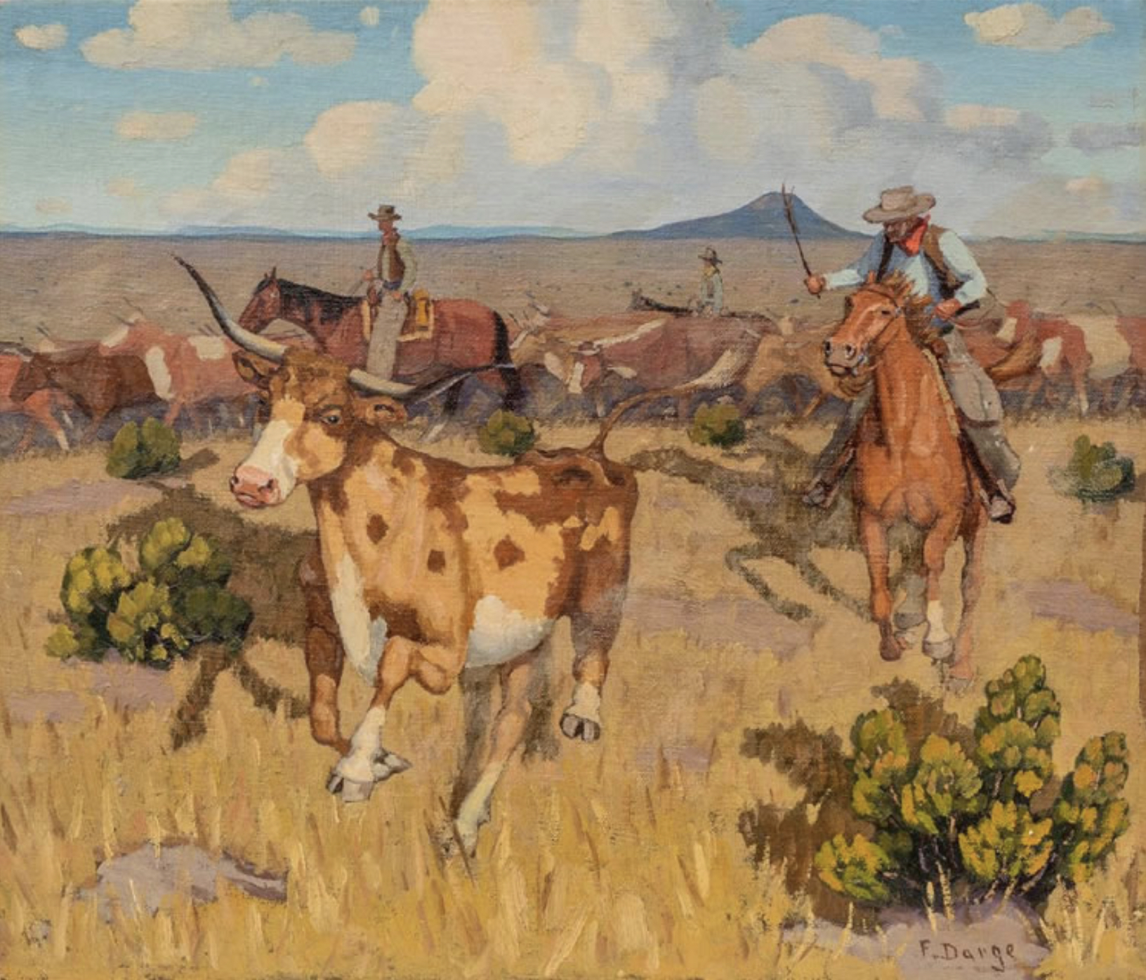 Texas Artist: Fred Darge | Vogt Auction