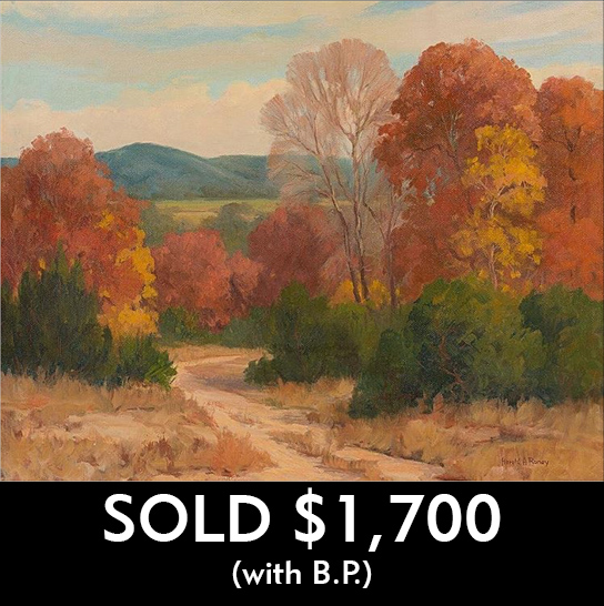 Texas Artist: Harold Roney | Vogt Auction