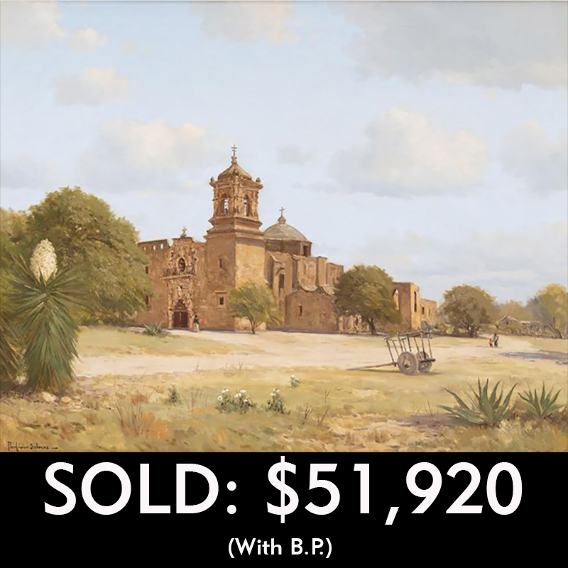 Porfirio Salinas | Original Paintings | Art Valuations | Vogt Auction