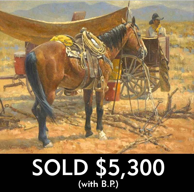 Texas Artist: Wayne Baize | Vogt Auction