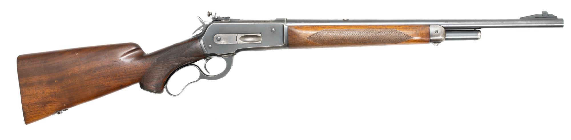 Winchester Model 71 Deluxe .348 WCF Lever-Action Rifle | Vogt Auction