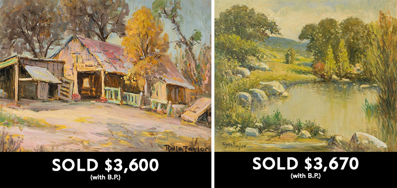 Rolla Taylor | Vogt Auction